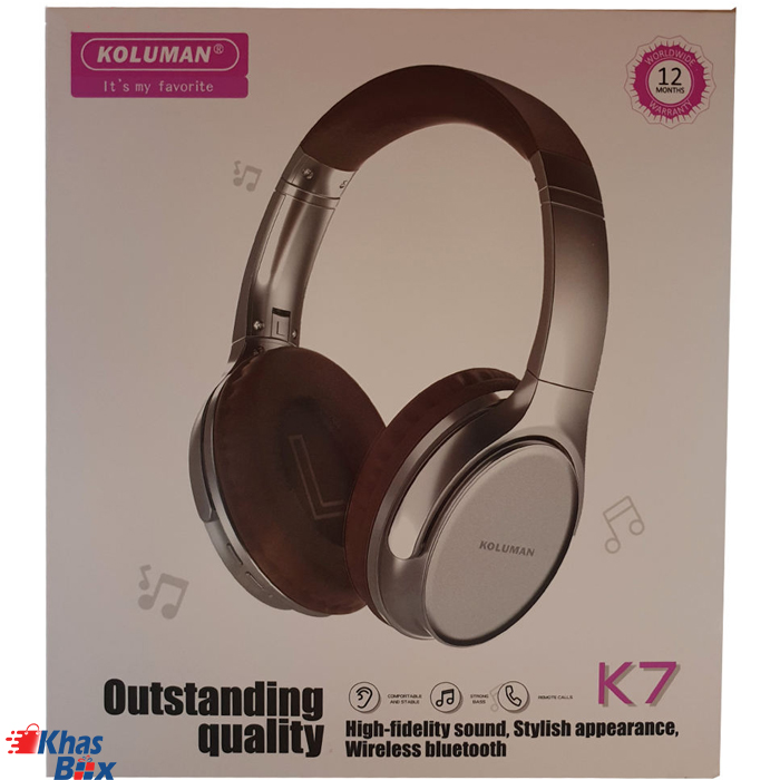 هندزفری بلوتوث کلومن مدل K7 - قیمت و خرید هندزفری بلوتوث کلومن مدل K7 - خاص باکس