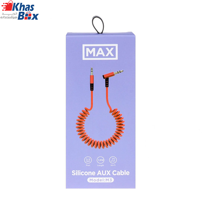 کابل AUX MAX - قیمت و خرید کابل AUX MAX مدل M3 - خاص باکس